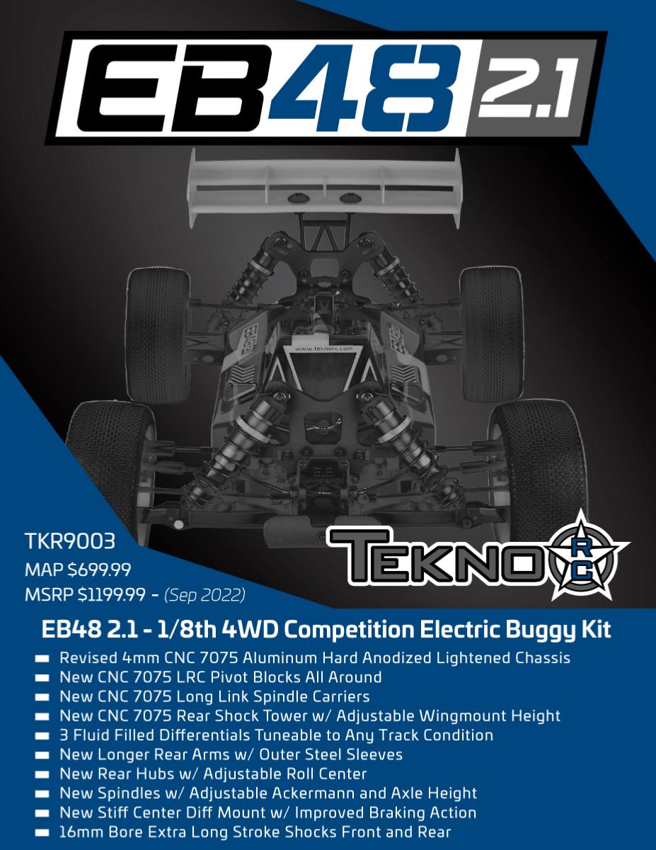 EB48 2.1 4x4 (voiture seule) TEKNO-RC